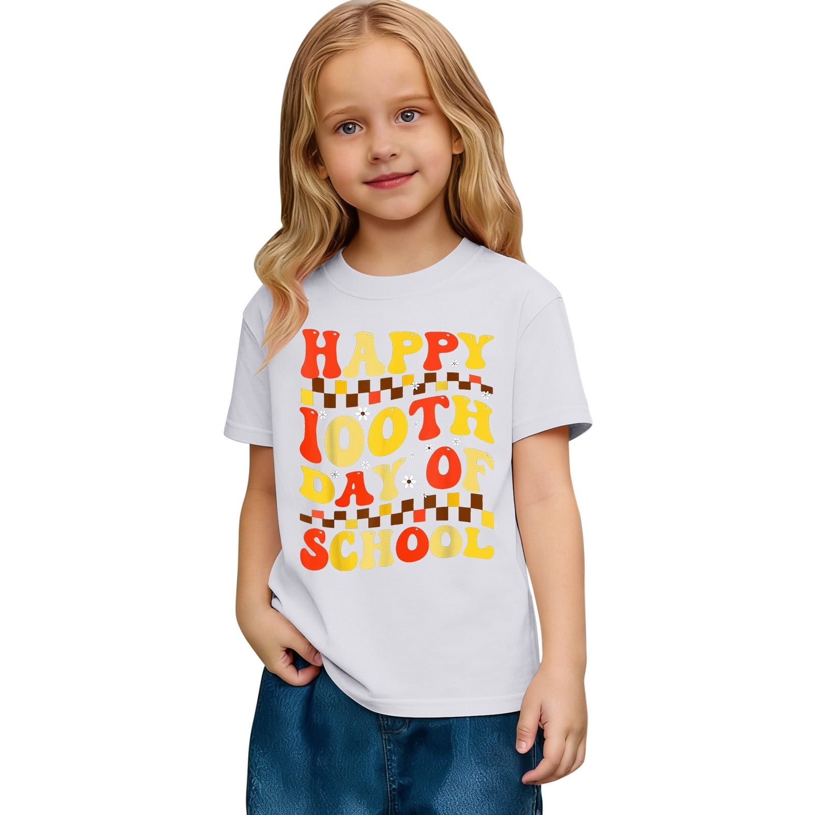 MAIHAN 2026 Teen Girls Shirts Back To School Graphic Tee Tops Pre ...