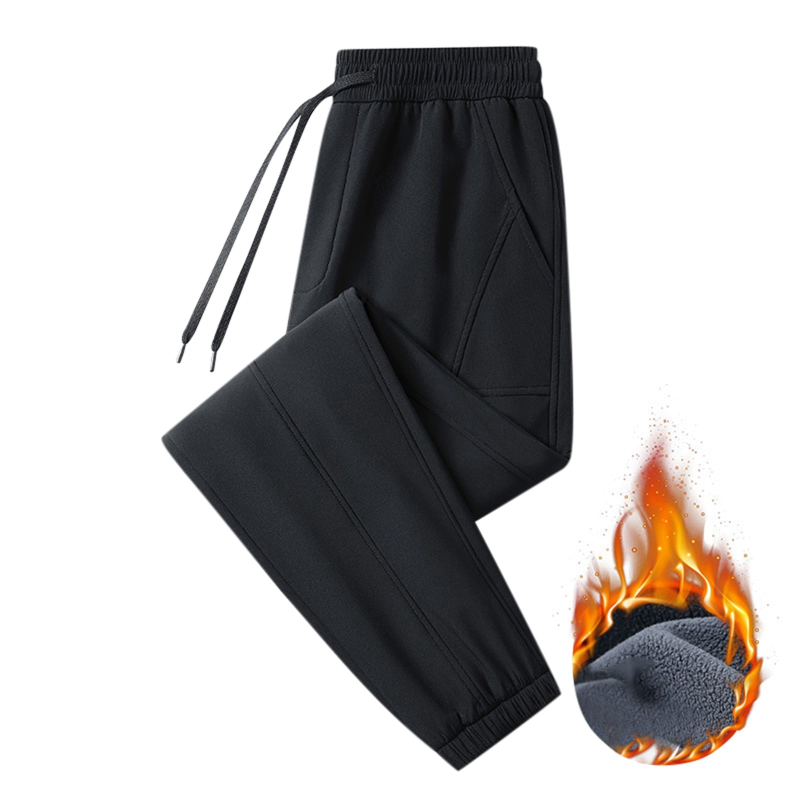 HUAXUN-Men's Windproof Waterproof Winter Warm Jogger Pant - Lined ...