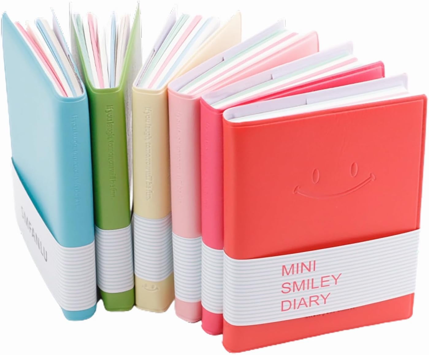 MAILINI 6 Pack Mini Pocket Notebooks, Small Notepads Cute Lined Memo ...