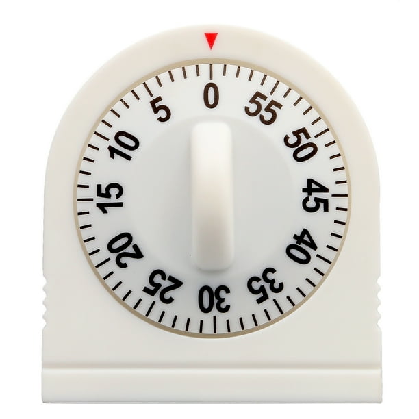 MAINSTAYS ABS Mechanical Timer In White Color With Black Large Numbers ...