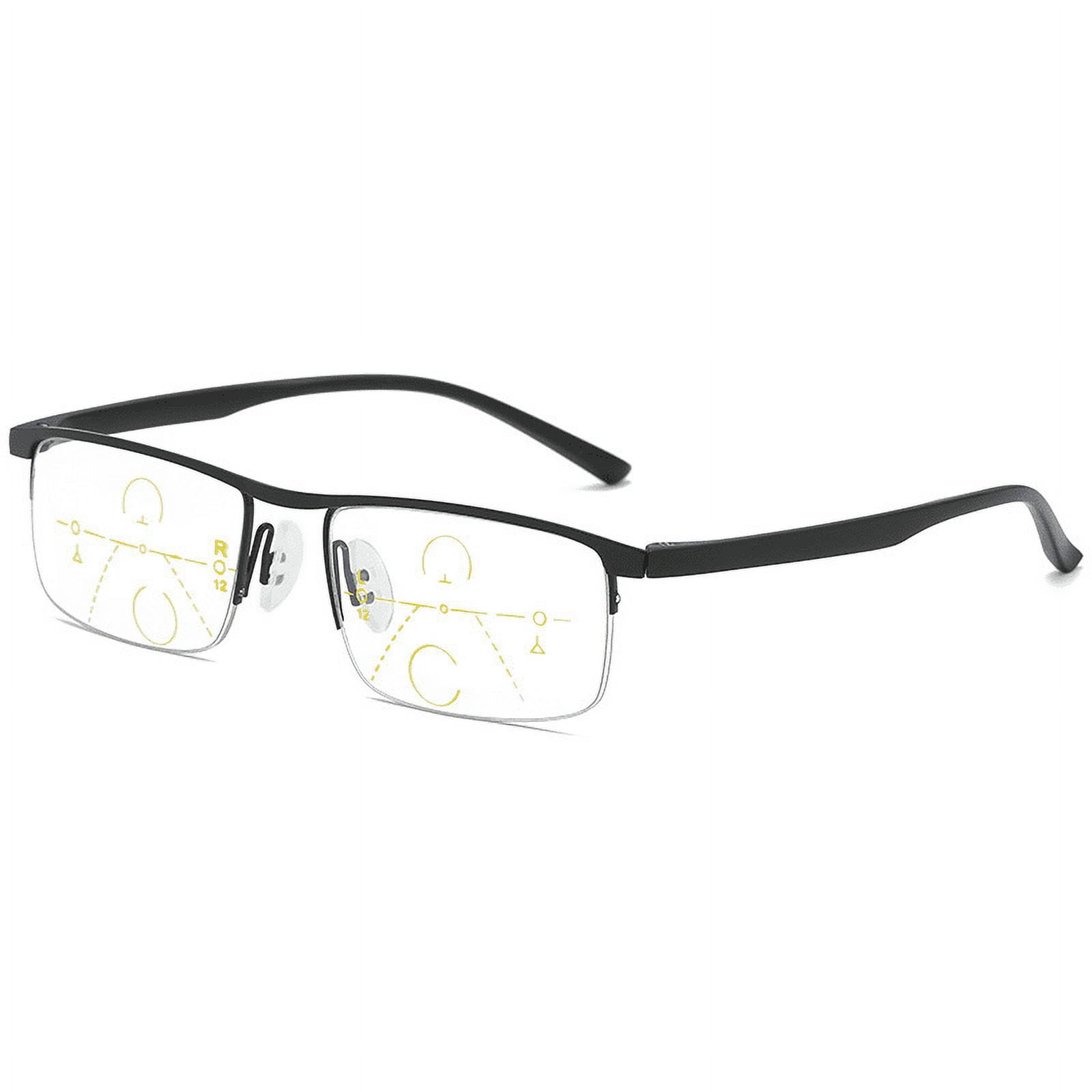 MAINYU Anti-blue Light Reading Glasses Smart Zoom Progressive Multi ...