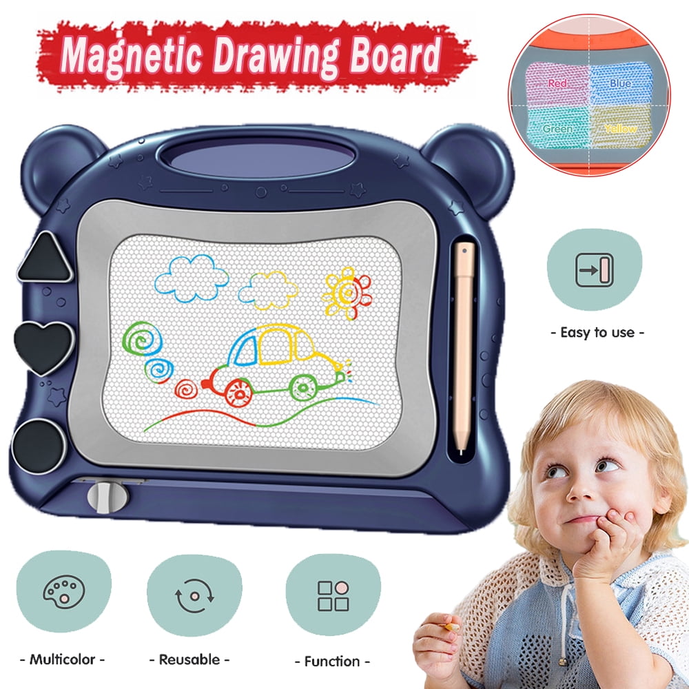 MAINYU Magnetic Drawing Board,Toddler Toys for Girls Boys 2 4 6 Year ...