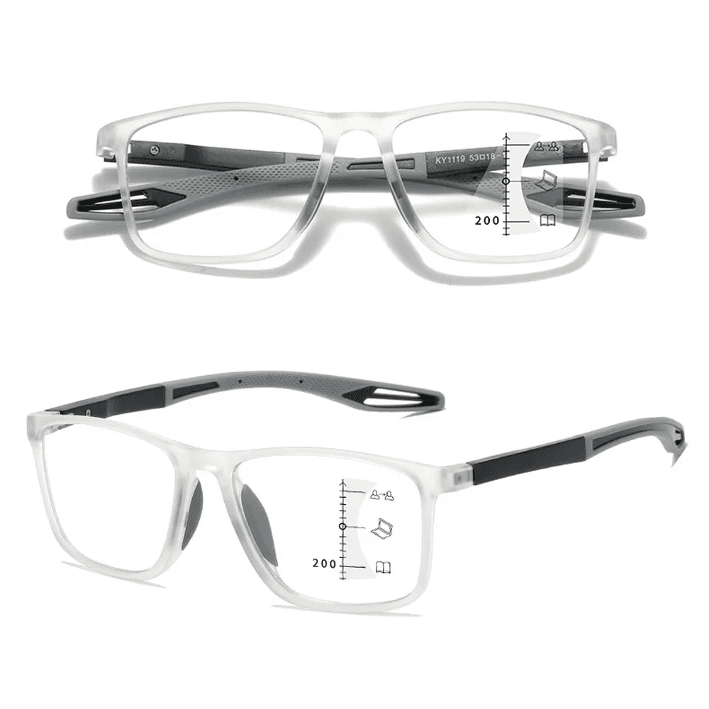 MAINYU Progressive Multifocus Reading Glasses Blue Light Blocking ...
