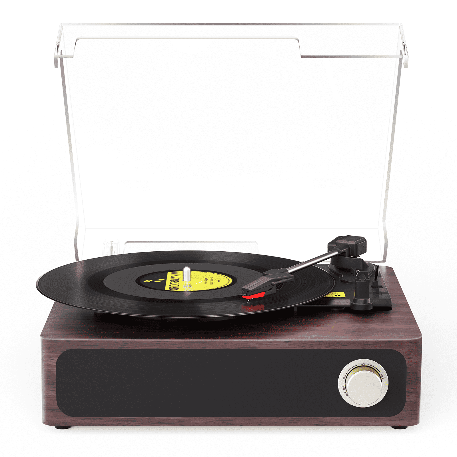 MAIO Record Player, Bluetooth Vintage Audio Turntables 3-Speed 33/45 ...