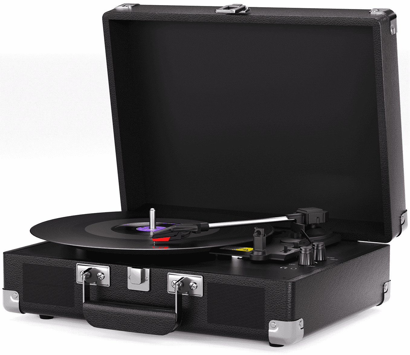 MAIO Turntable Record Player, 3-Speed 33/45/78RPM Vinyl Spinner with 2 ...