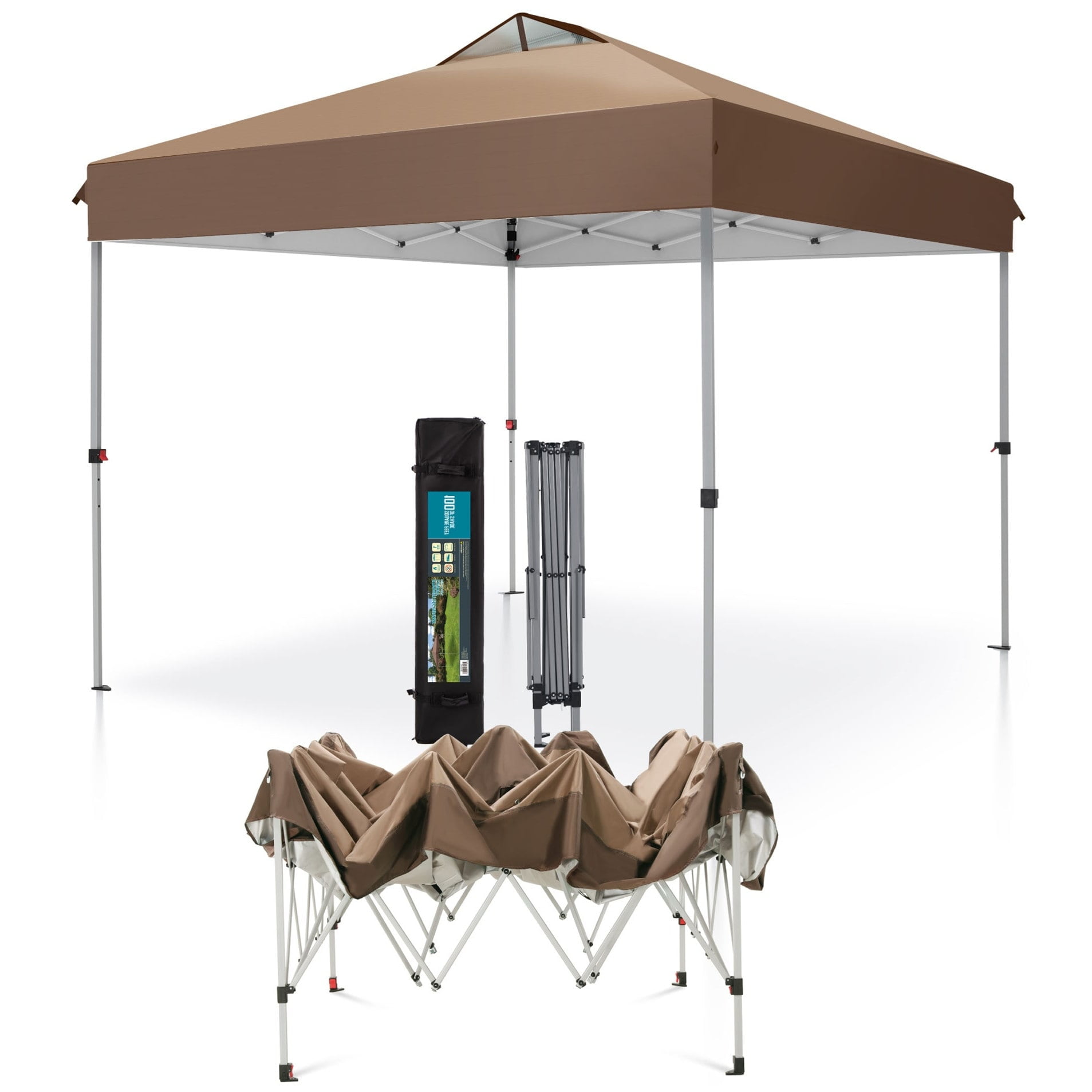MAISON ARTS 10x10 Pop-up Canopy Portable Lightweight FoldingTent ...