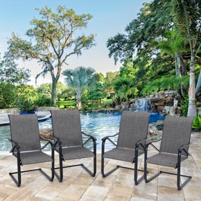 C Spring Patio Chairs