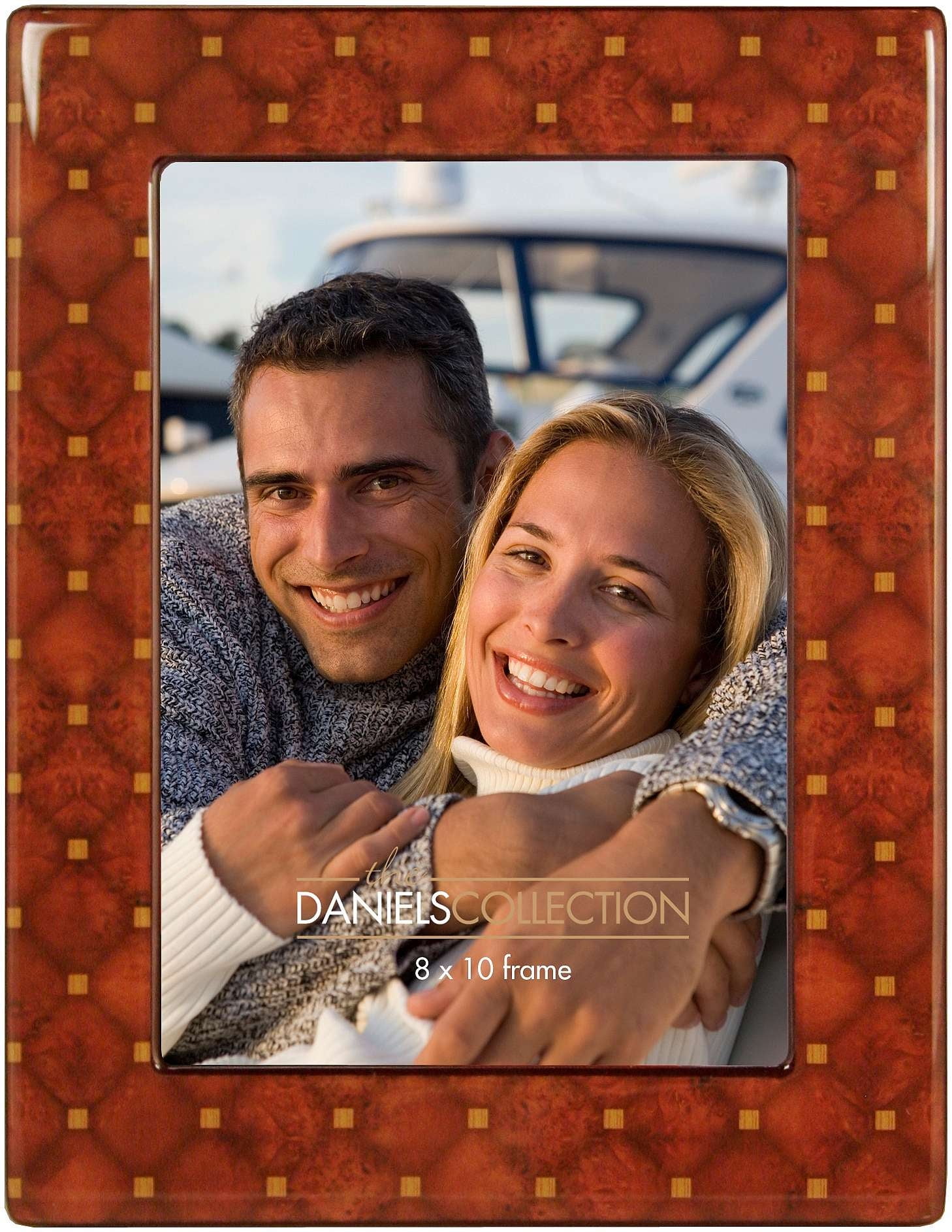 MAISON Honey-Walnut marquetry Tile Pattern by Dennis Daniels - 8x10 - Walmart.com