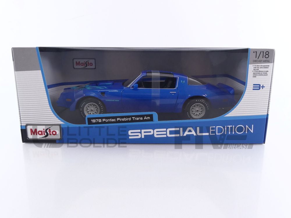 MAISTO 1/18 - PONTIAC Firebird Trans Am - 1978 - Walmart.com
