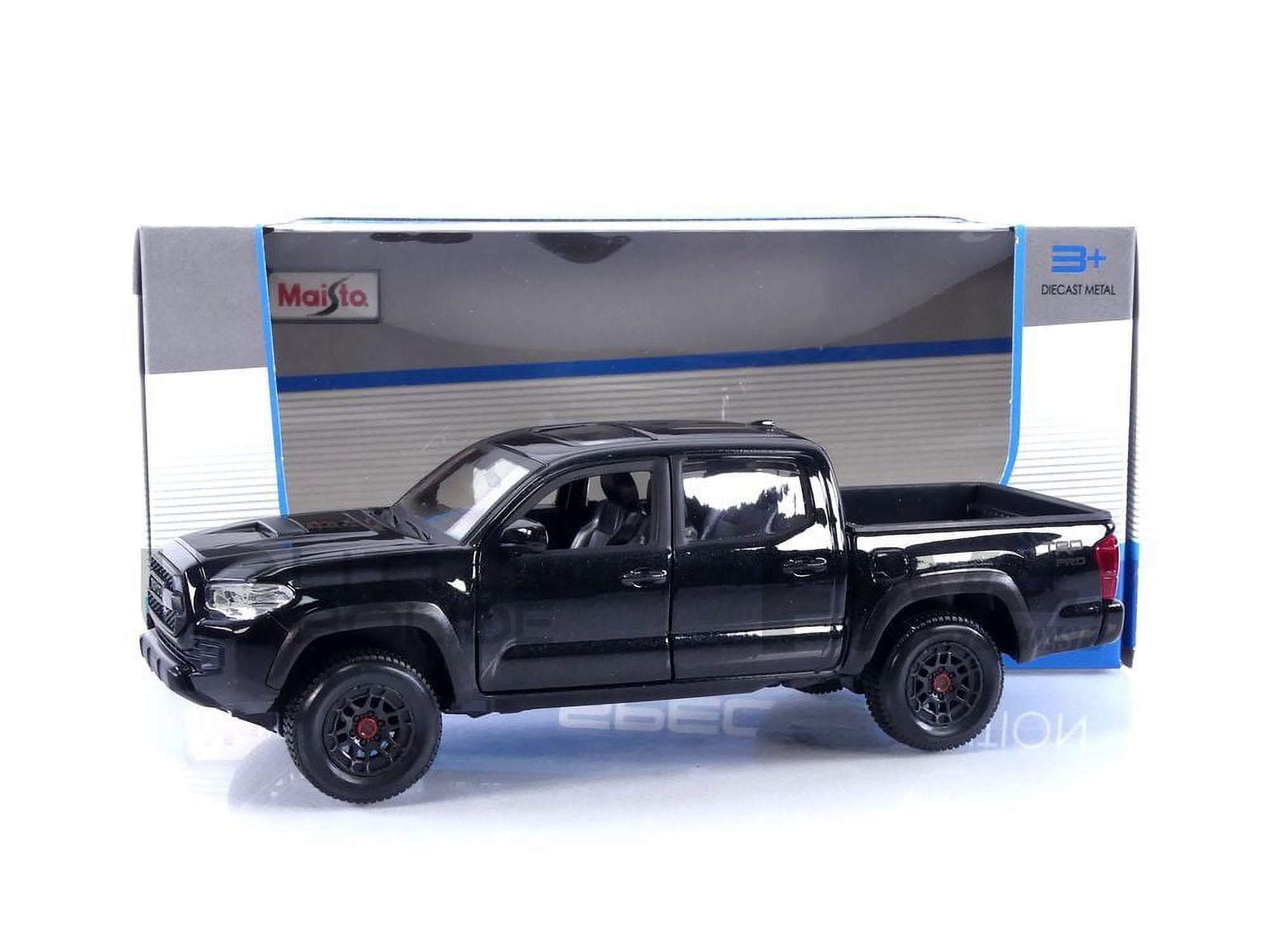 MAISTO 1/24 Scale - TOYOTA Tacoma Pick-Up Model - Black 2021 - Walmart.com