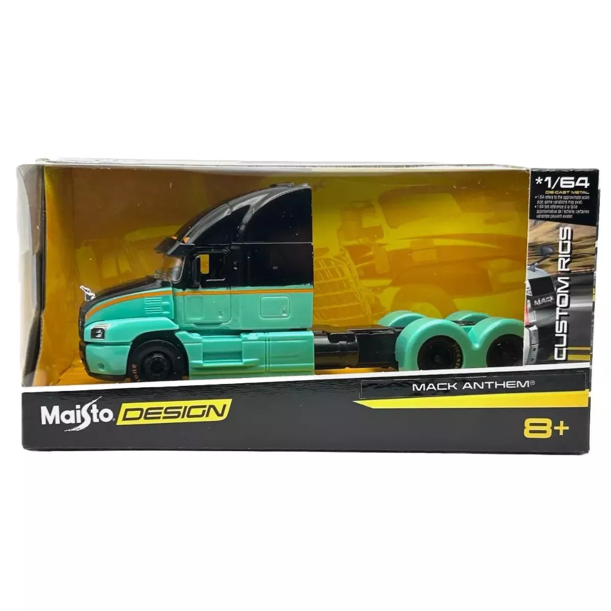 MAISTO DESIGN MACK ANTHEM CUSTOM RIGS 1:64 - Walmart.com