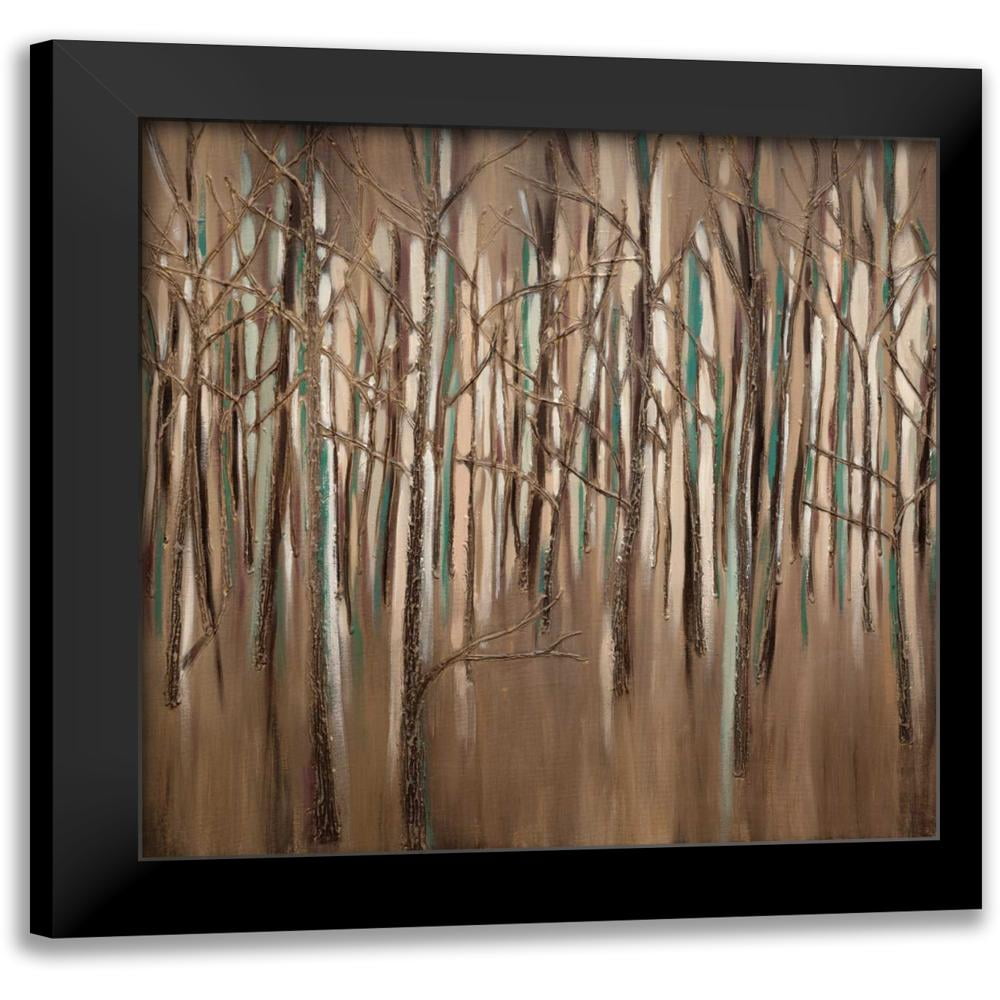 MAJA 15x15 Black Modern Framed Museum Art Print Titled - Innuendo ...