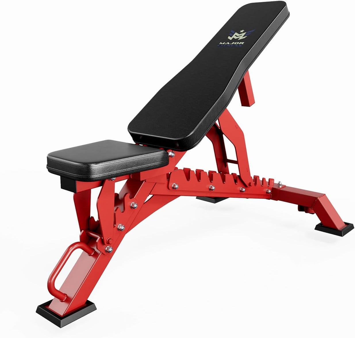 MAJOR FITNESS Weight Bench, Adjustable Workout Bench for Strength ...