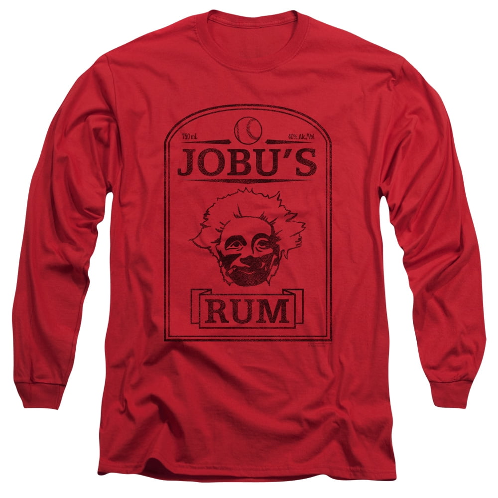 MAJOR LEAGUE/JOBU'S RUM - L/S ADULT 18/1 - RED - LG - Walmart.com