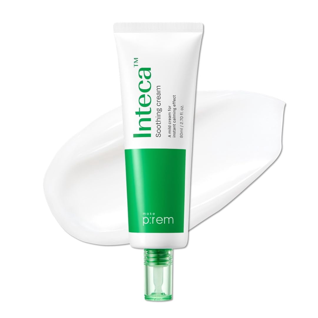 MAKE P:REM INTECA Soothing IRF13 Cream, 2.9x Faster Absorbing & Calming ...