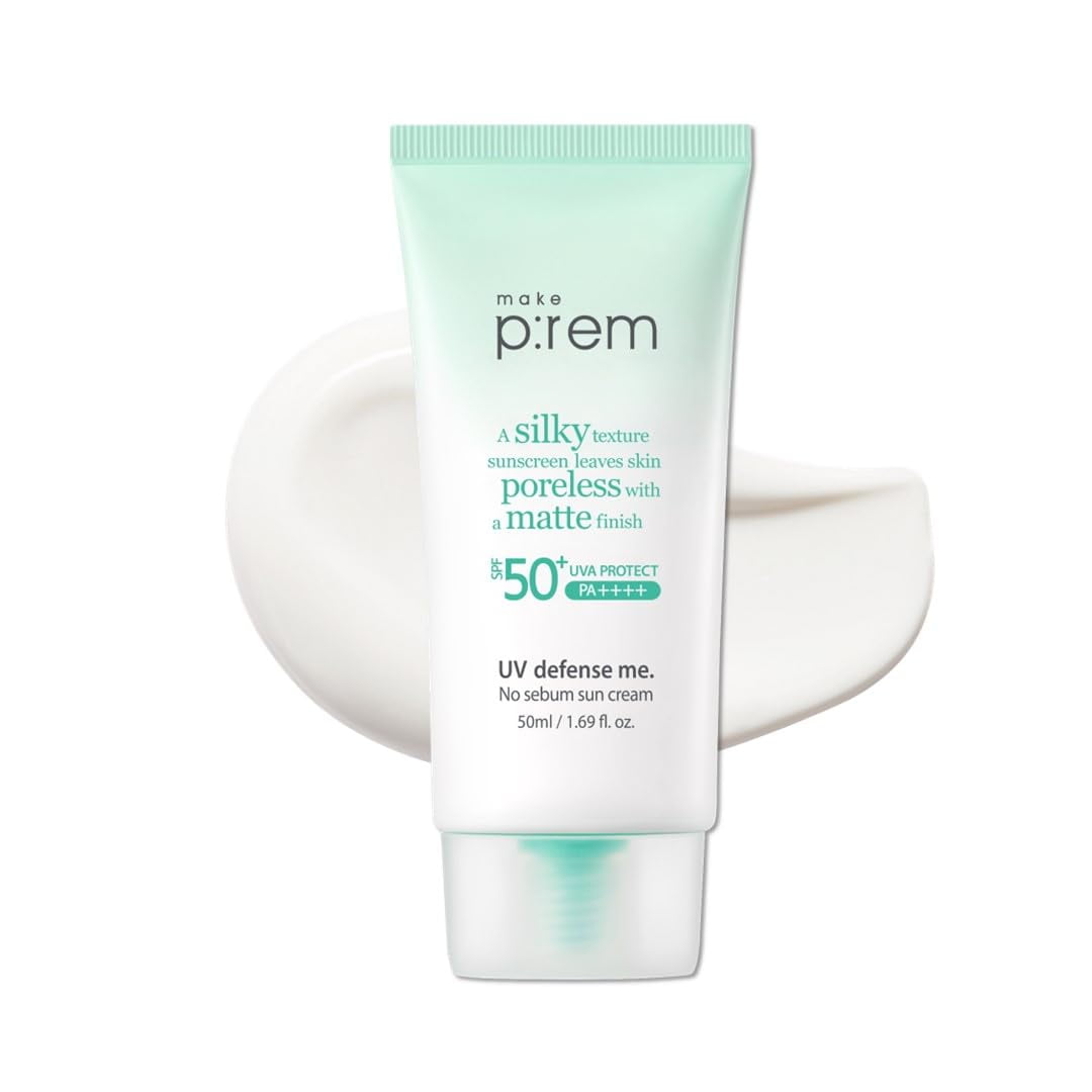 MAKE P:REM UV Defence SAF21 me. No Sebum Sunscreen, SPF 50+ PA++++ Reef ...