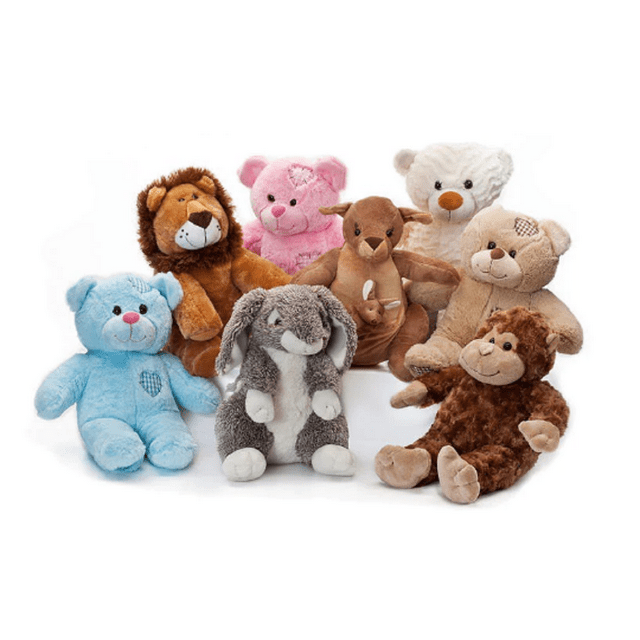 Bulk Group Cute 15 Inch Build-Your-Own Stuffed Animal Party Kits, Set ...