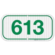 Reflective Paint House Numbers