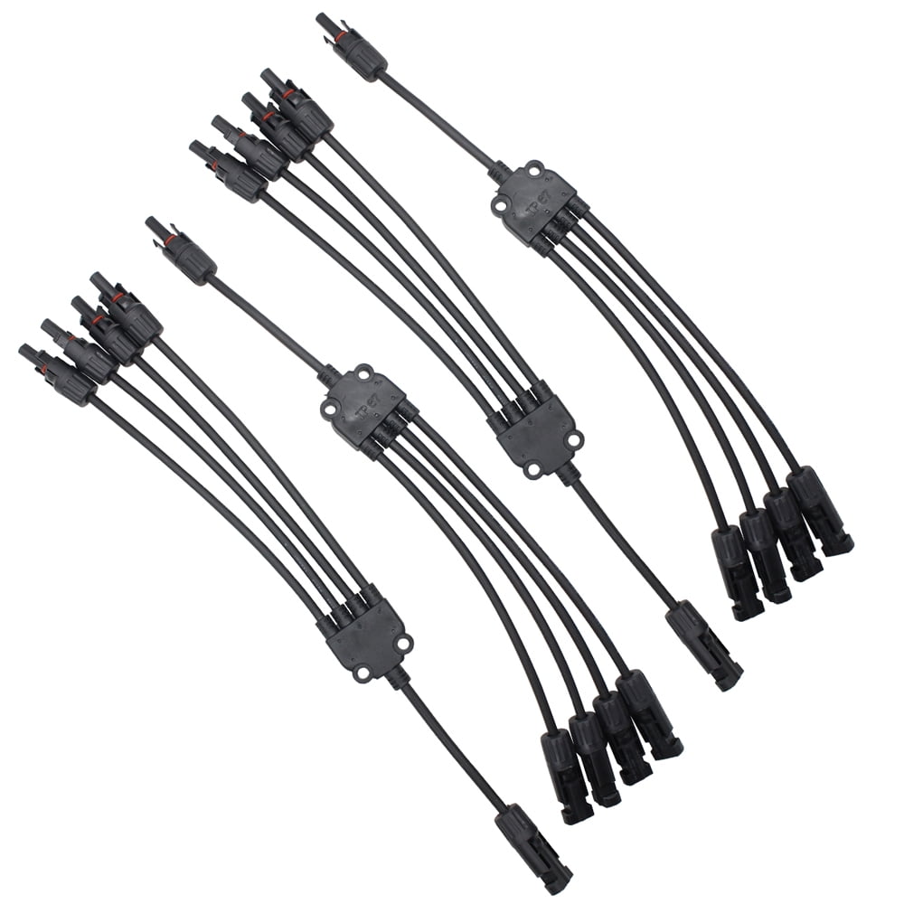 MAKERELE 1000V DC Solar Y Branch Connectors , IP67 Waterproof,Solar ...