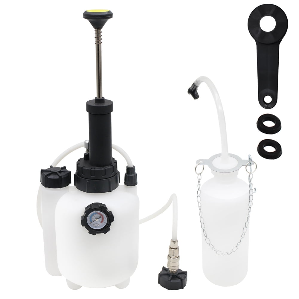 MAKERELE 3L Manual Brake Fluid Bleeder Exchange Pump, One Person ...