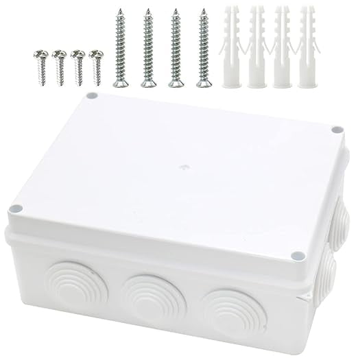 MAKERELE ABS Plastic Electrical Box IP65 Plastic Waterproof Dustproof ...