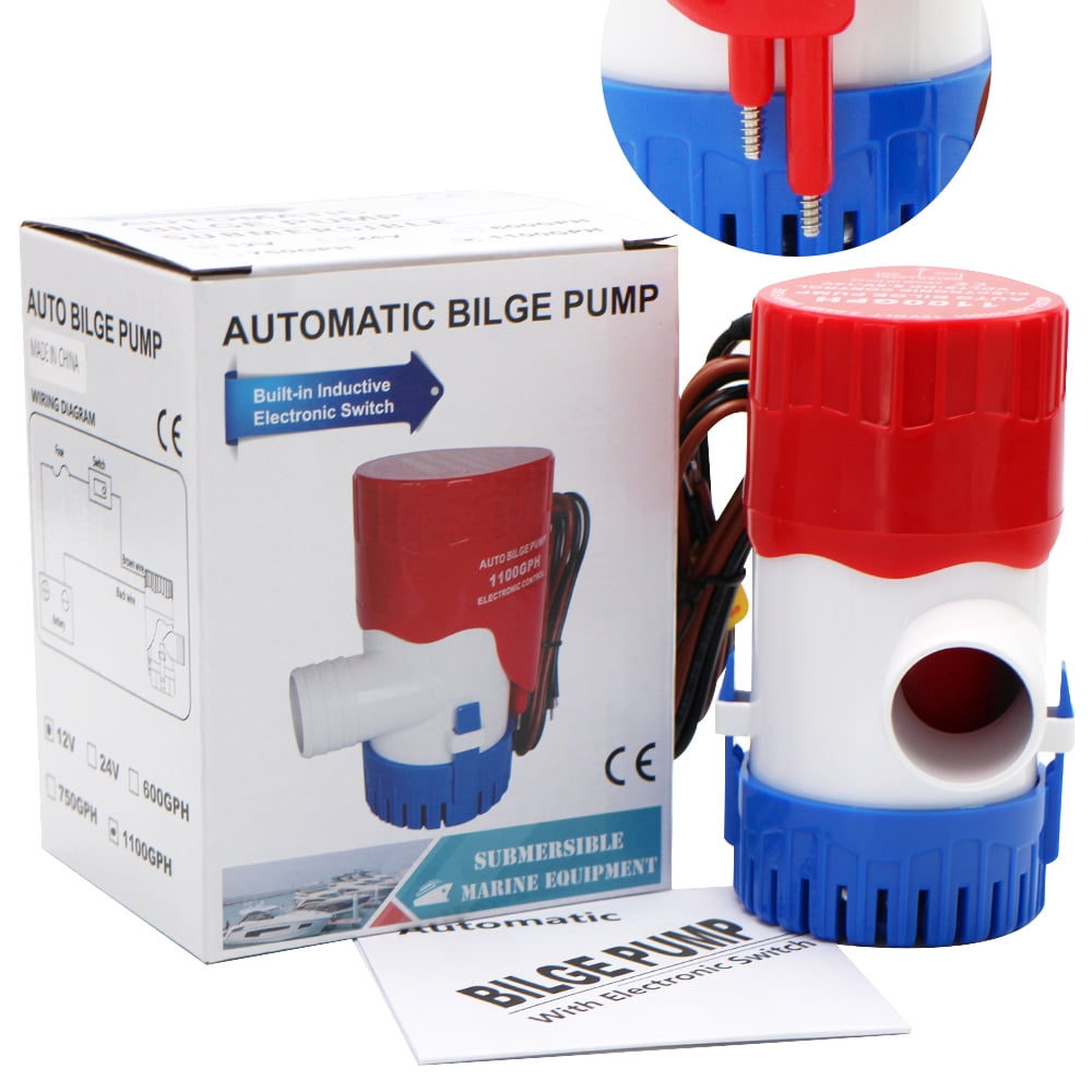 MAKERELE Marine Automatic Pump Centrifugal Pump 1100 Gallons per Hour ...