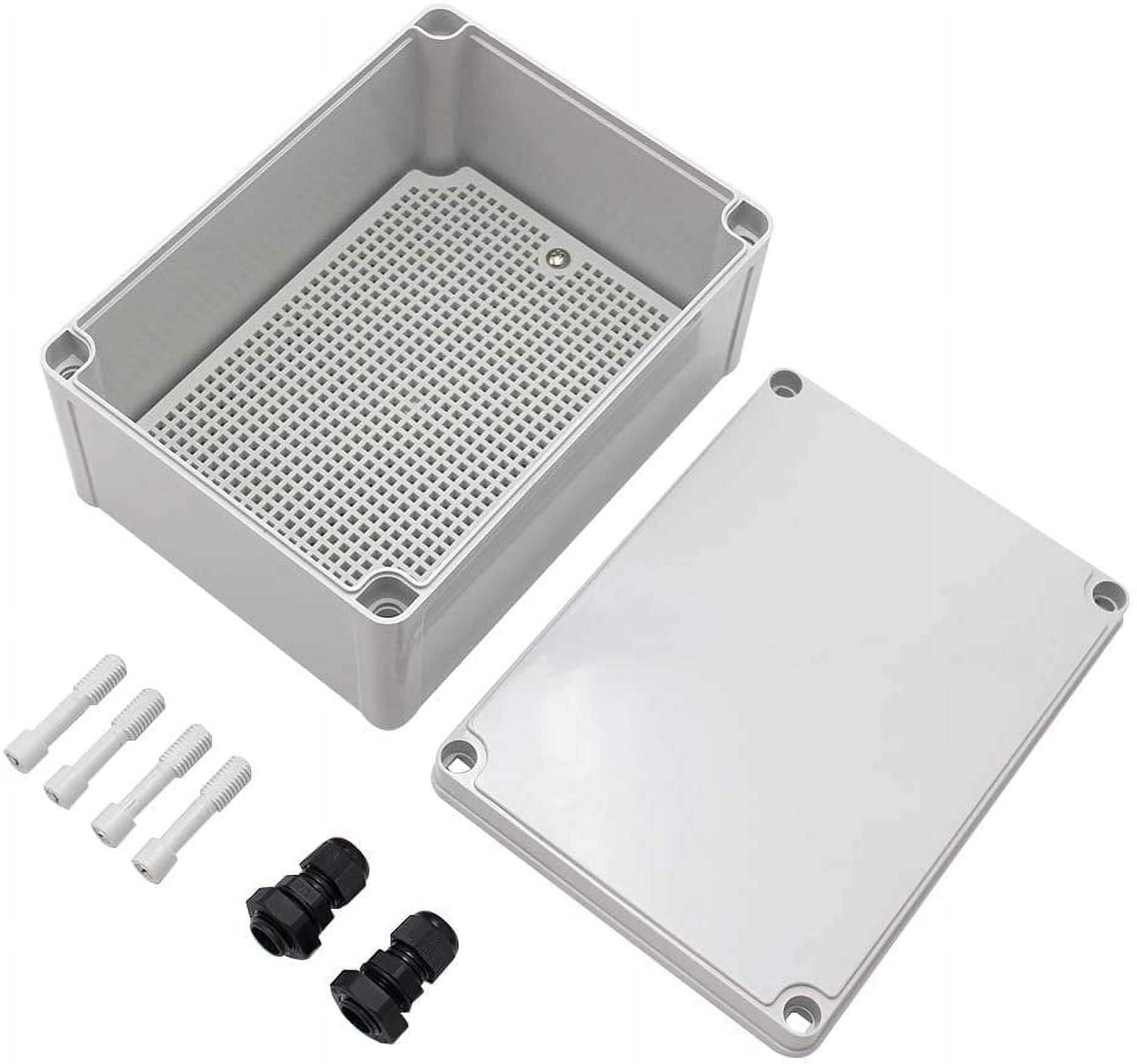 MAKERELE Watertight Outdoor Plastic Junction Box 7.87”5.90”3.94 ...