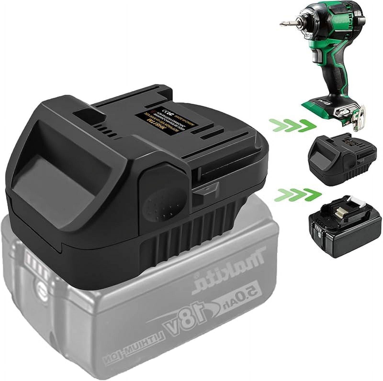 for MAKITA to for Hitachi&for Metabo HPT Battery Adapter，Fit for MAKITA ...