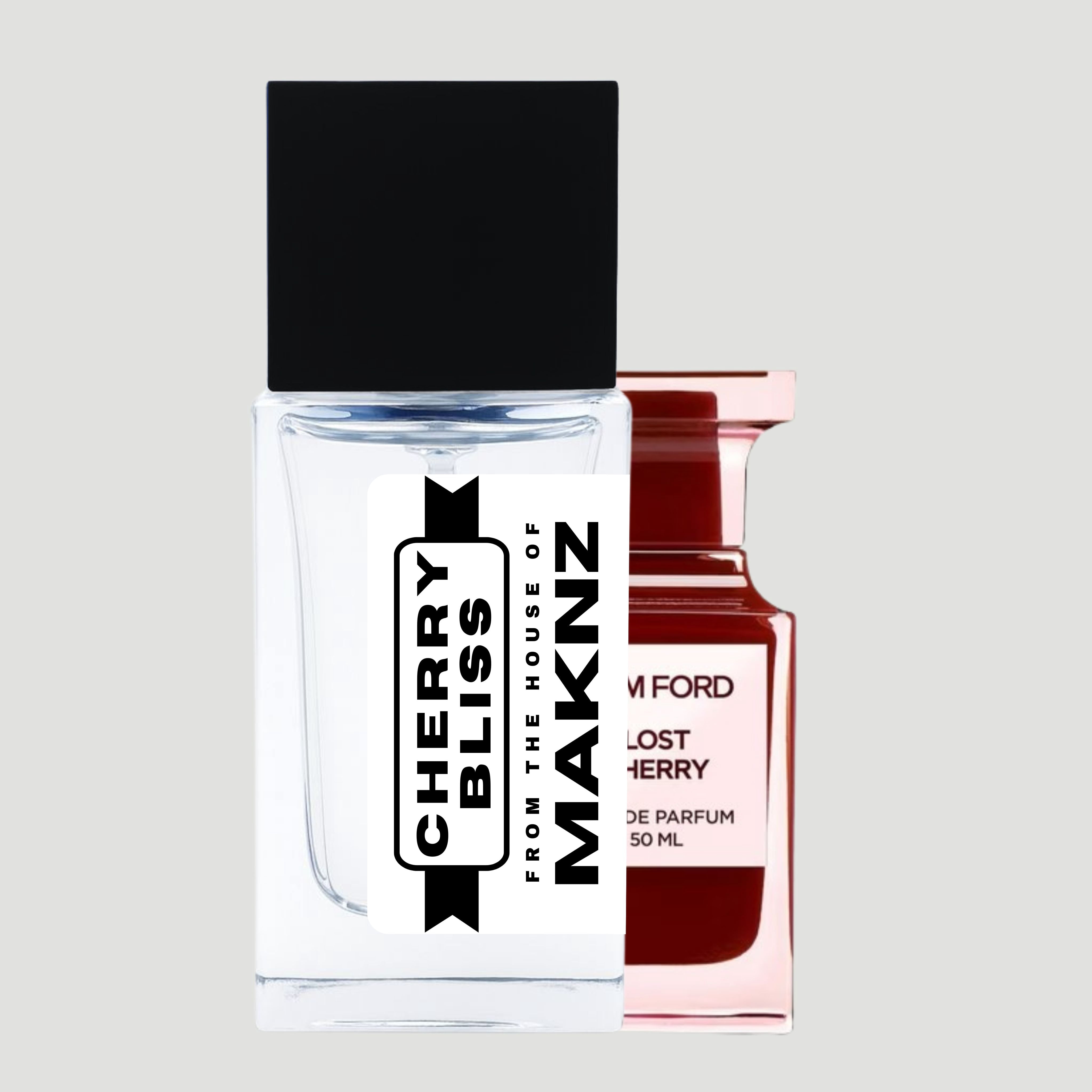 MAKNZ Cherry Bliss Eau de Parfum, Inspired by Lost Cherry, Unisex ...