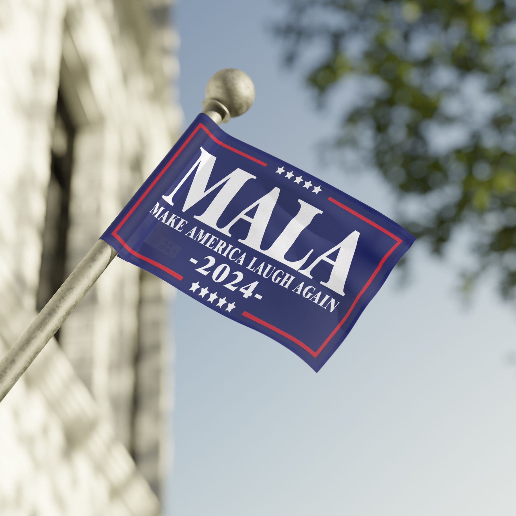 MALA Make America Laugh Again Flag, Harris 2024 Election Flag ID-0909 ...