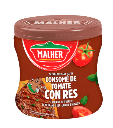 MALHER Unnav Beef Powder, 95 Servings Broth and Bouillon in Canister ...