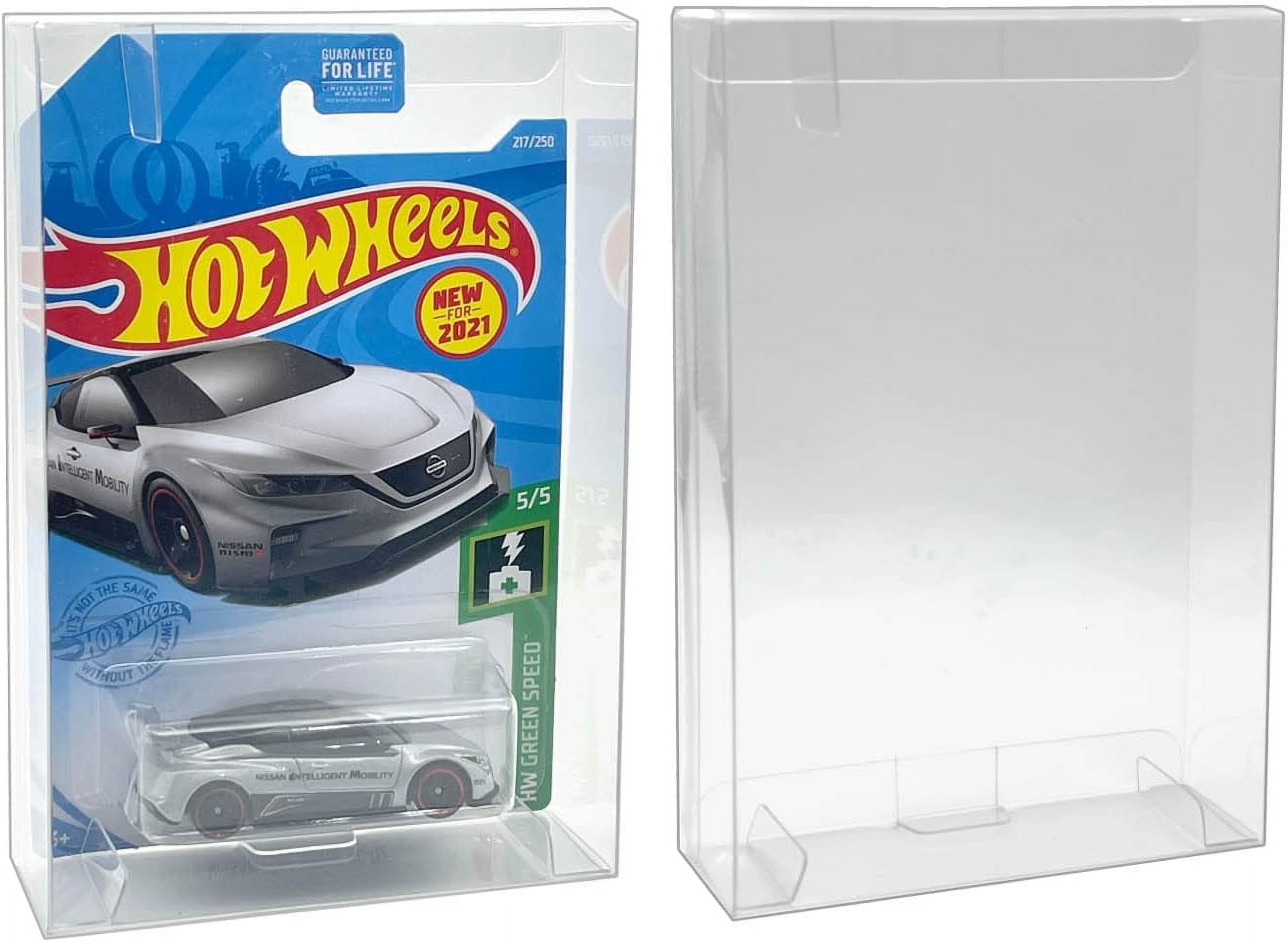 MALKO Hot Wheels & Matchbox Protector Case for Carded Mainline Die Cast ...