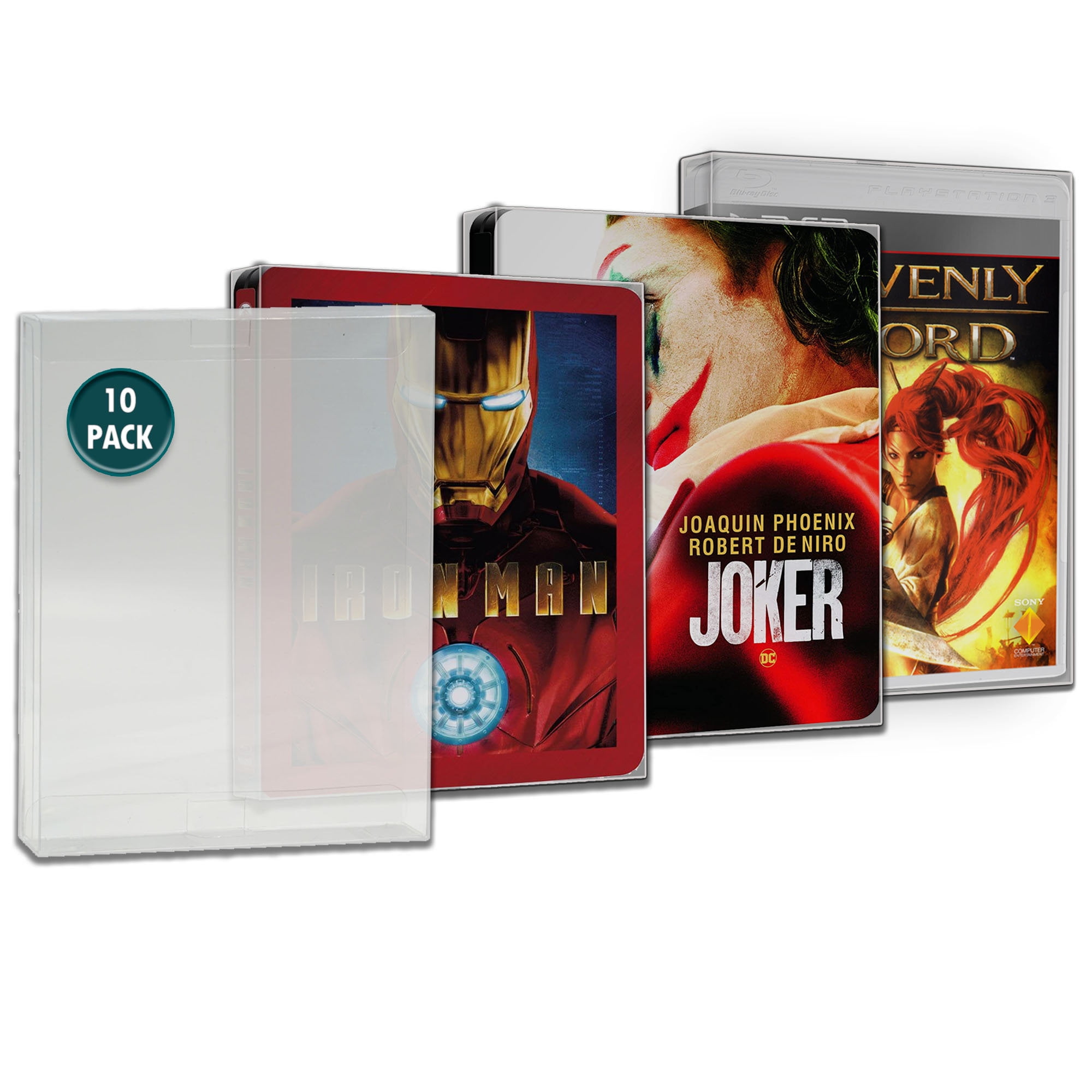 Malko Blu Ray Movie Collection Protector Case Compatible With 4k Uhd