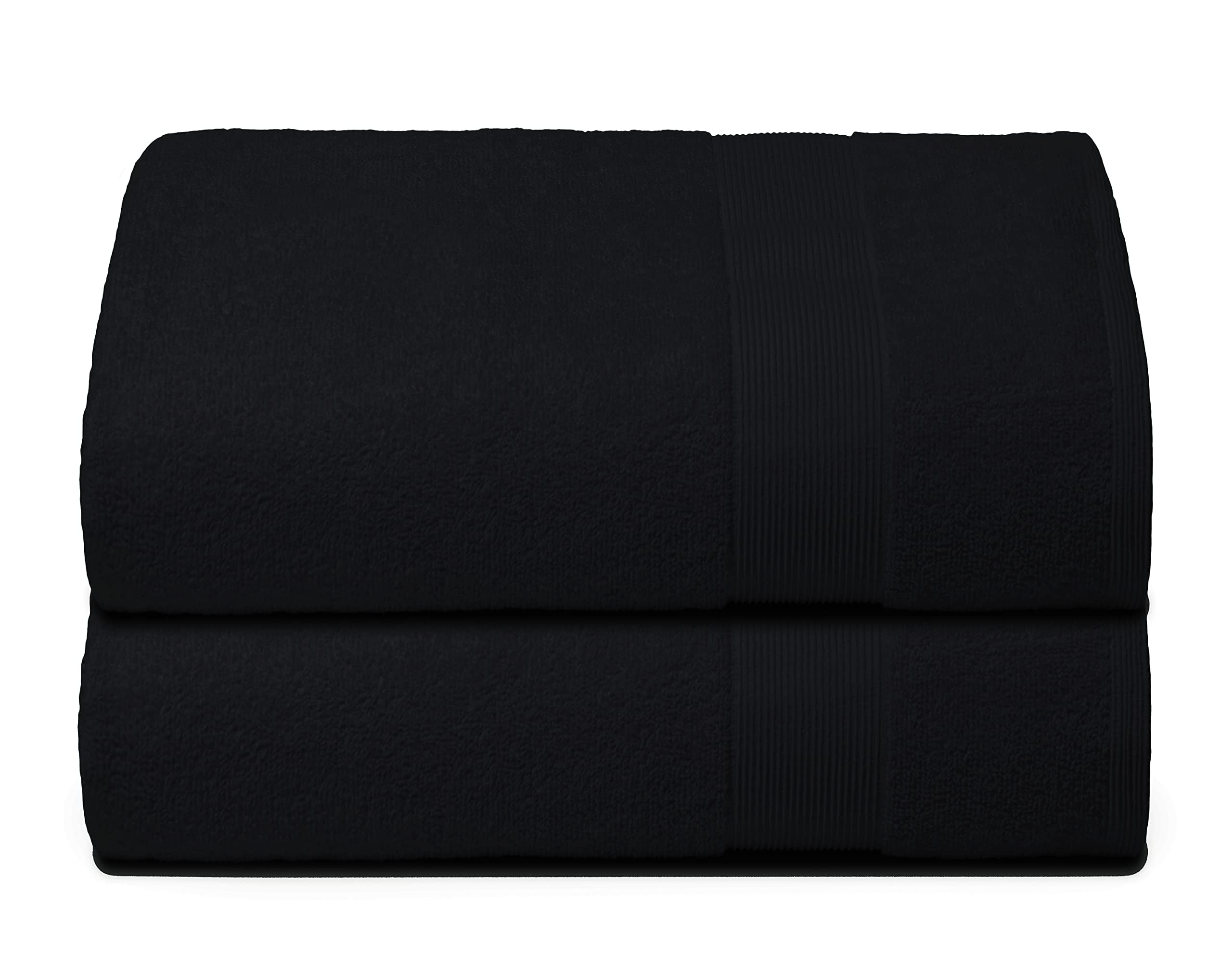 MALLONI HOME Premium Cotton Oversized 2 Pack Bath Sheet 35x70 - 100% ...