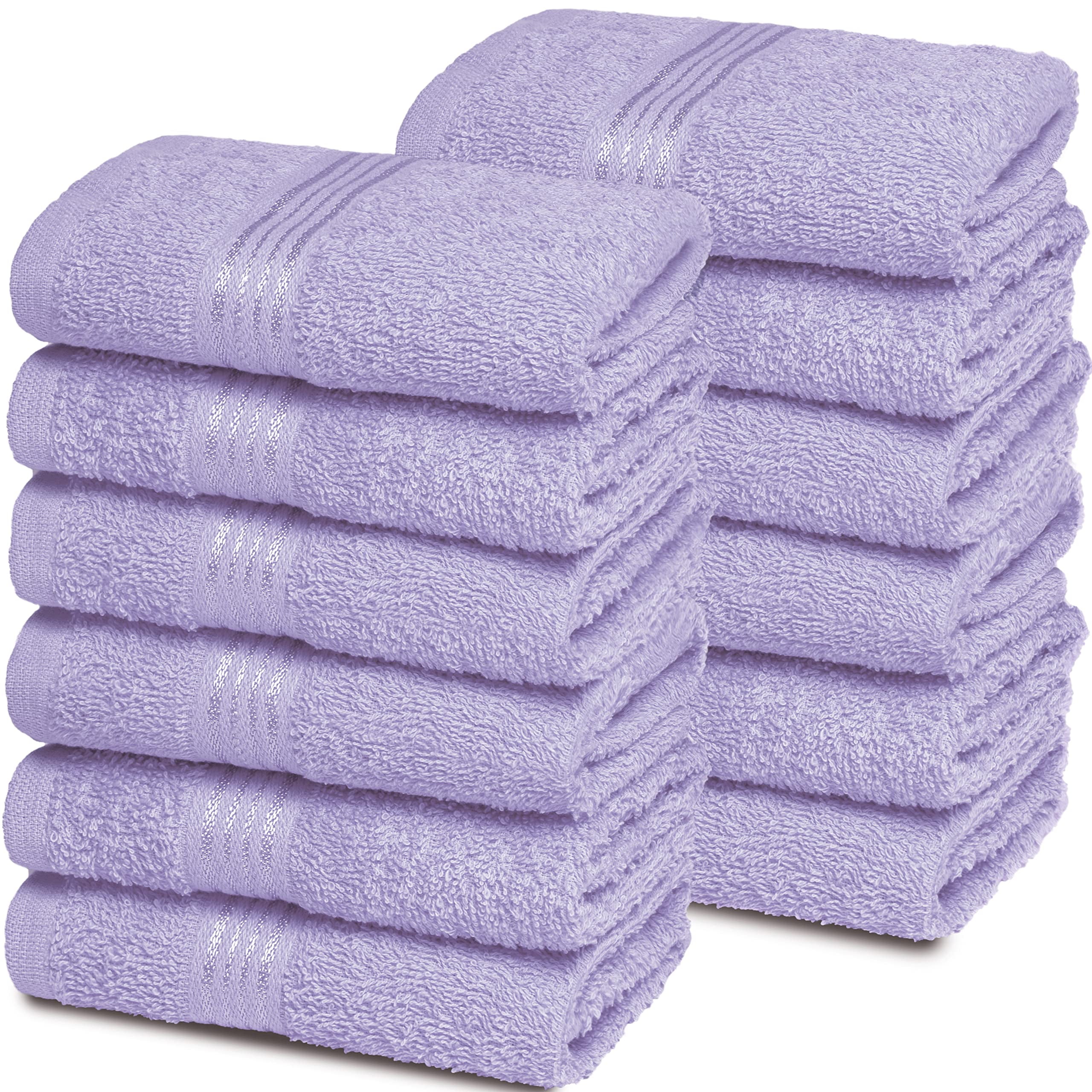 MALLONI HOME Ultra Soft Cotton Washcloths, Contains 12 Piece Face ...