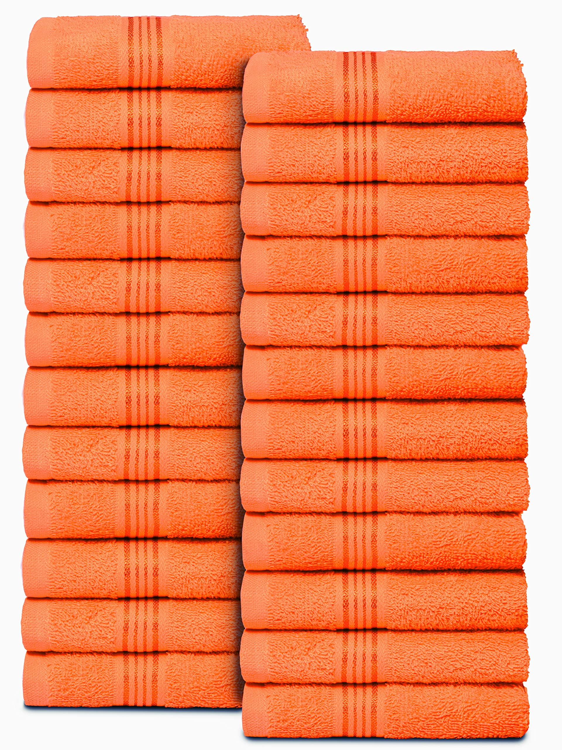 MALLONI HOME Ultra Soft Cotton Washcloths, Contains 24 Piece Face ...
