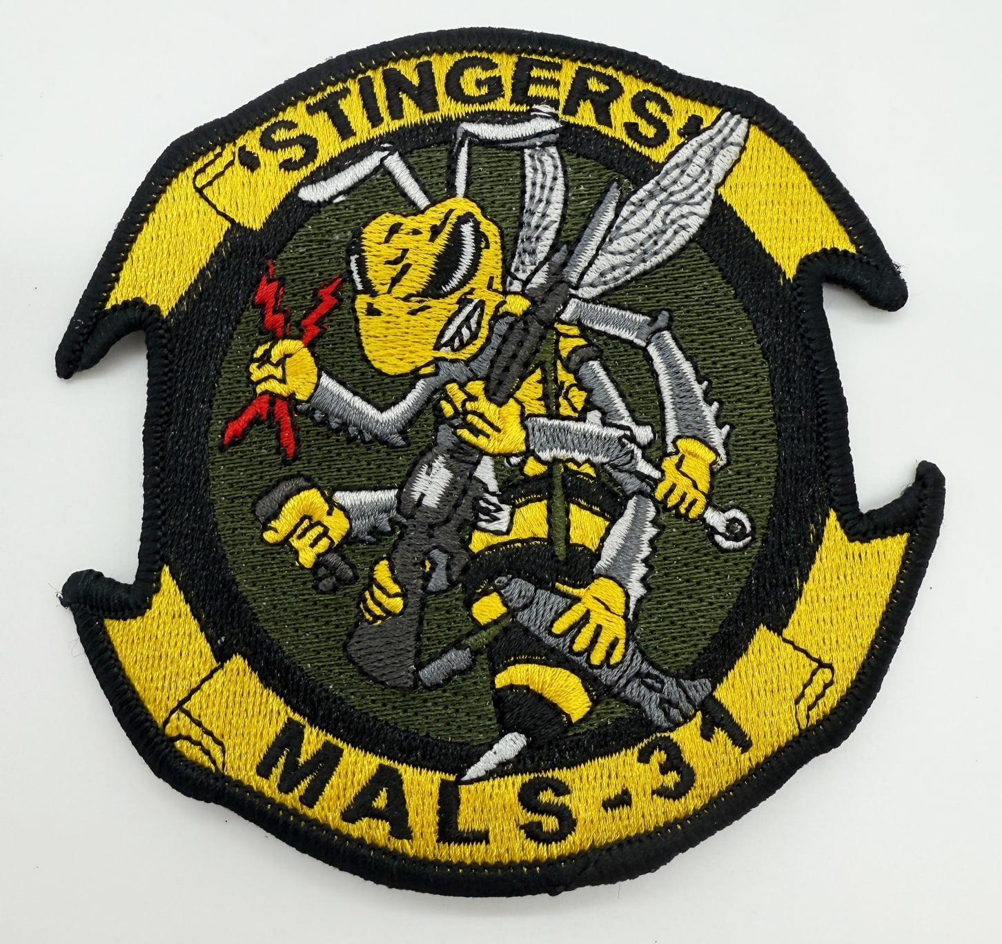 MALS-31 Stingers Patch –Plastic backing - Walmart.com