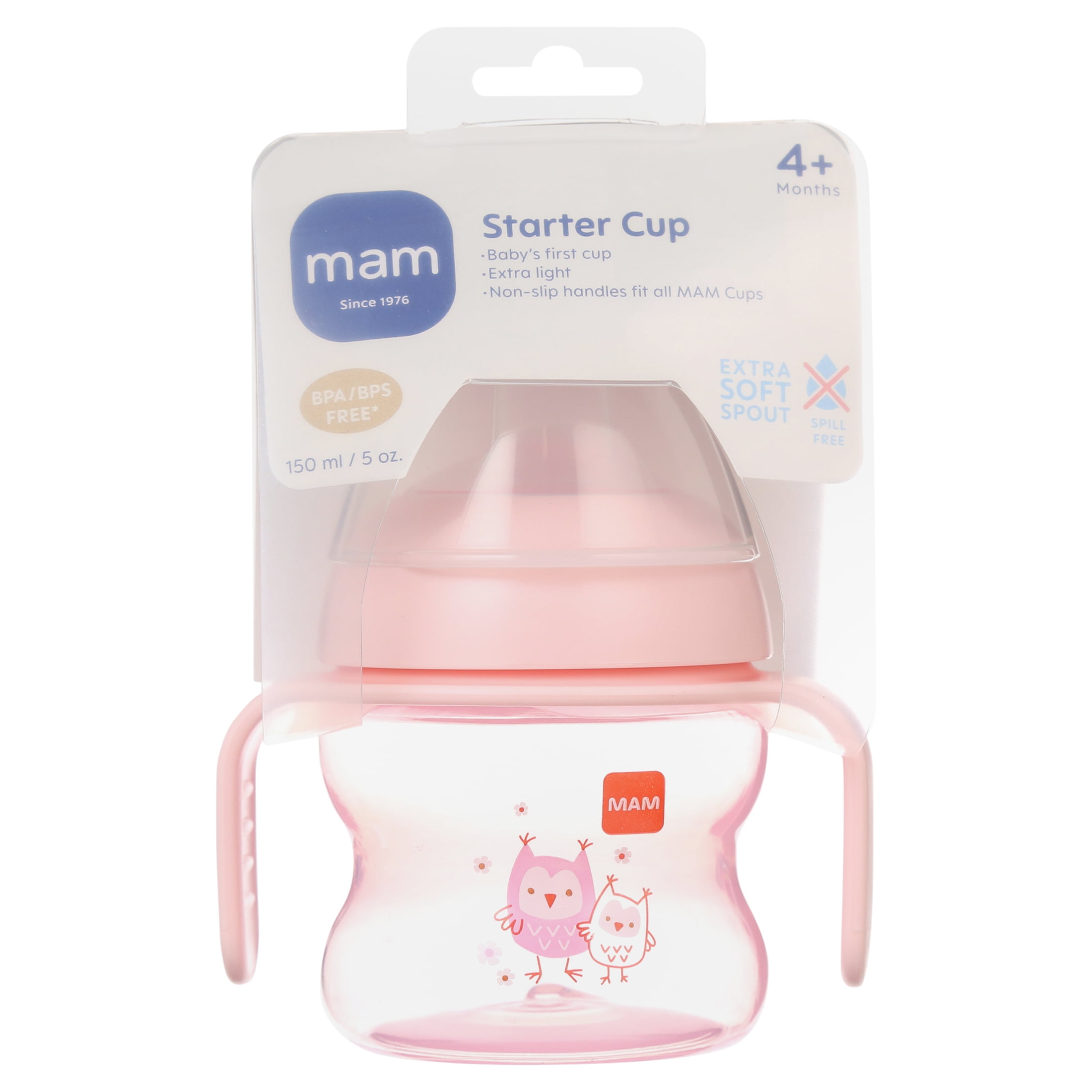 MAM Starter Cup, 5 oz, Girl, 1 Pack - Walmart.com