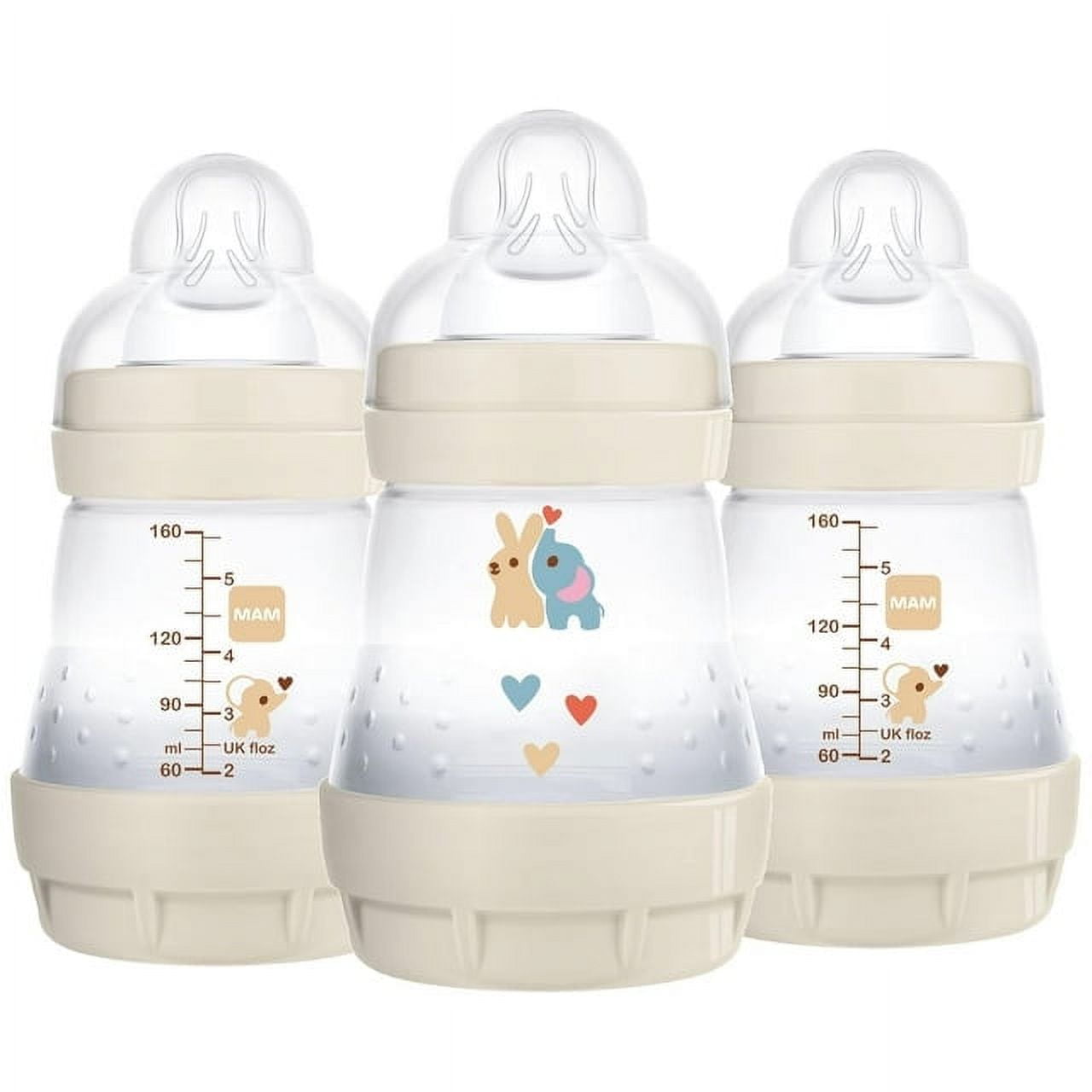 MAM - Easy Start Anti-Colic Bottle - 0+ months - Reduces Colic & Gas - Easy to Clean - Walmart.com