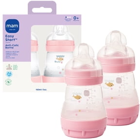 MAM, Easy Start Anti-Colic Matte Bottle, 9 oz, 2-pack Dune - Walmart.com