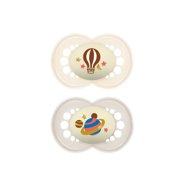 MAM Original Matte Pacifier, 16+ Months, Unisex, 2 Pack - Walmart.com