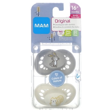 MAM Original Pacifier, 16+ Months, Unisex, 2 pack - Walmart.com