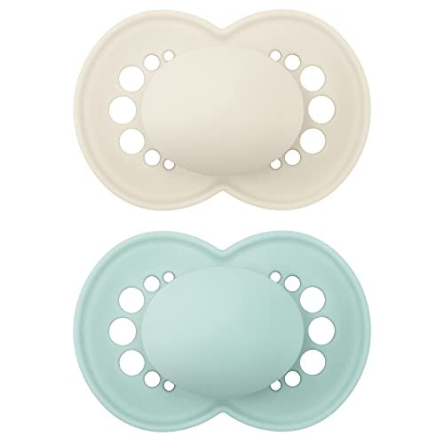 MAM Original Matte Baby Pacifier, Nipple Shape Helps Promote Healthy ...