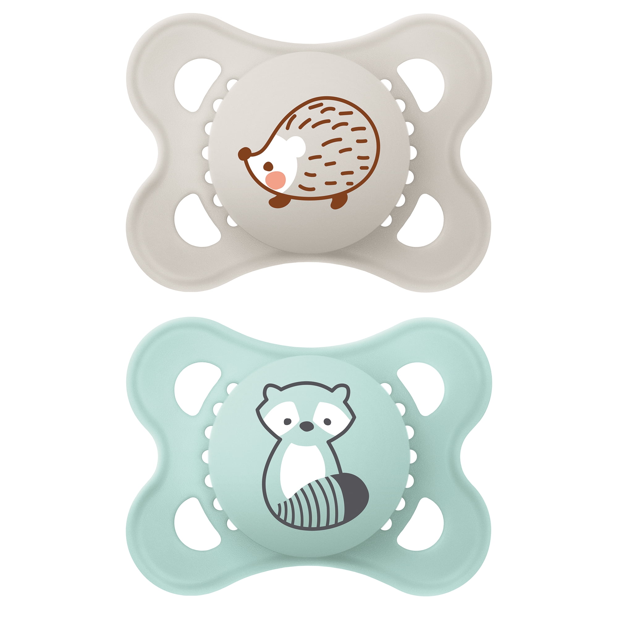 MAM Original Matte Pacifier, 0-6 Months, Unisex, 2 pack - Walmart.com