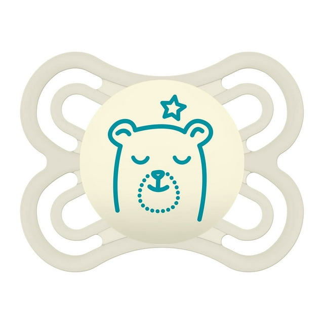 MAM Perfect Night Pacifier, 0-6 Months, Boy, 1 Pack - Walmart.com