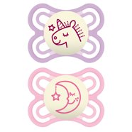 MAM Perfect Start Pacifier, 0-2 Months, Boy, 2 Pack - Walmart.com