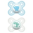 MAM Perfect Start Pacifier, 0-2 Months, Boy, 2 Pack - Walmart.com