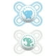 MAM Perfect Start Pacifier, 0-2 Months, Boy, 2 Pack - Walmart.com