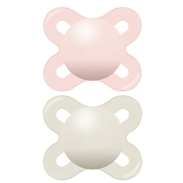MAM Start Matte Newborn Pacifier, 0-3 Months, Girl, 2 Pack - Walmart.com