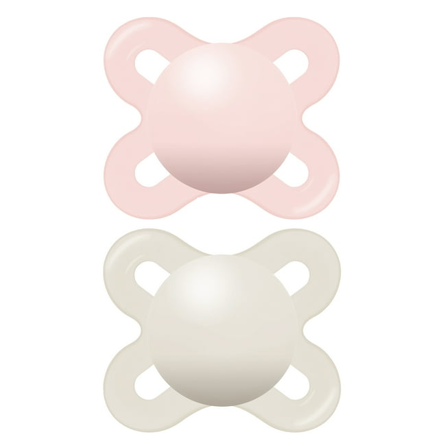 MAM Start Matte Newborn Pacifier, 0-3 Months, Girl, 2 Pack - Walmart.com